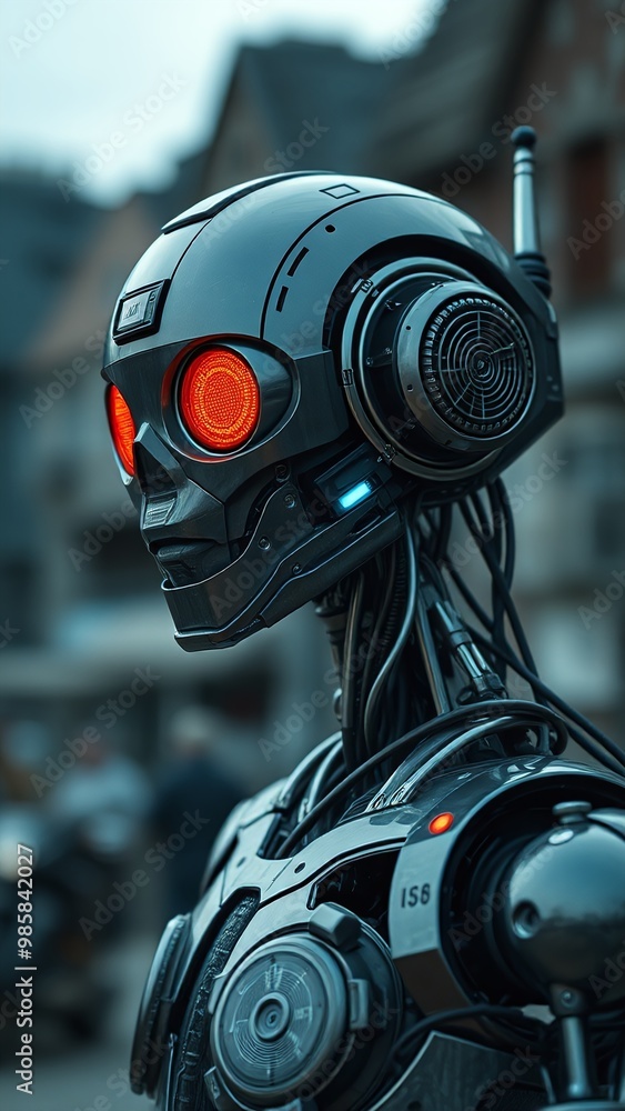 Almost Normal looking scene featuring the future of the workforce ...