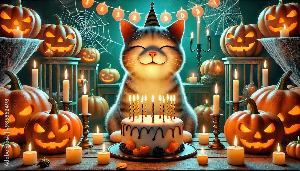 Bring Halloween fun to birthdays with 3D happy birthday greeting cards ...