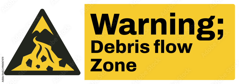 ISO warning safety signs master landscape text variation_warning ...