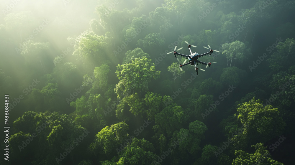 AI-powered drones planting trees to combat deforestation, using ...