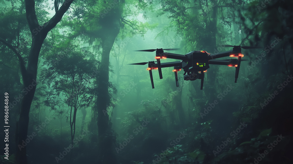 AI-powered drones planting trees to combat deforestation, using ...