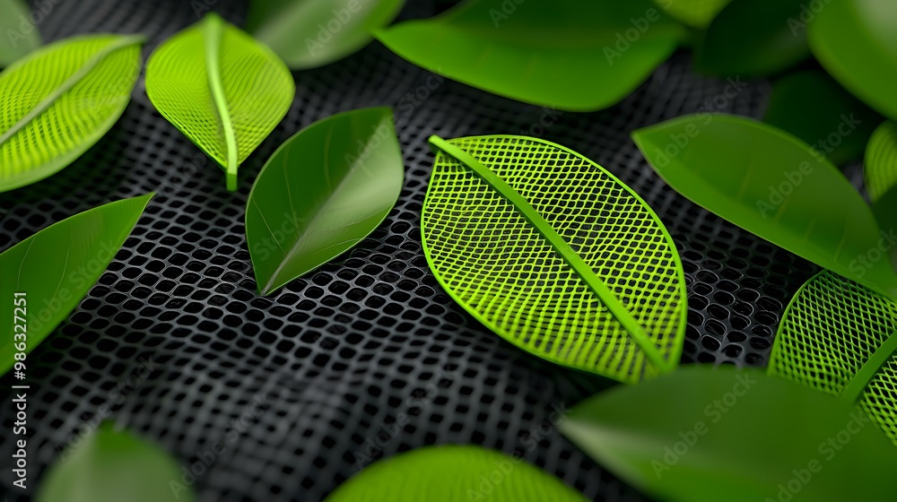 Eco-Friendly Nanotechnology Innovation, showcasing advanced materials ...