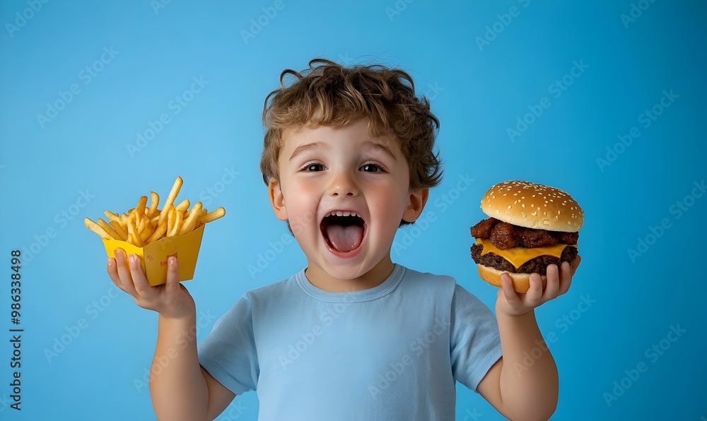 Fast Food Influence on Childhood Obesity, A striking visual commentary ...