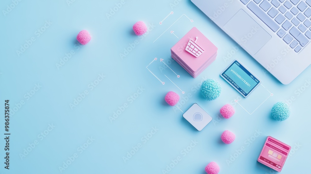 A flowchart showcasing the integration of a third party payment gateway ...