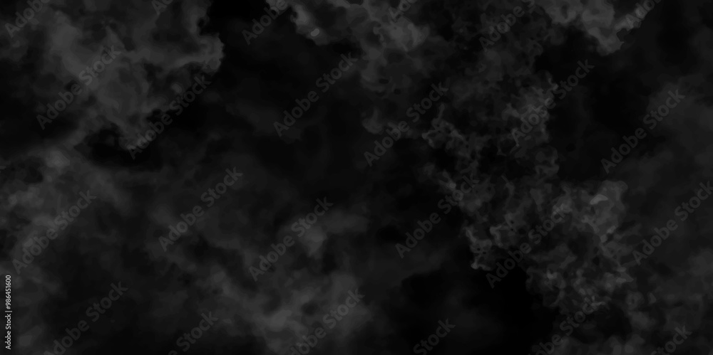 Abstract black fog design with smoke texture overlays. fume overlay ...
