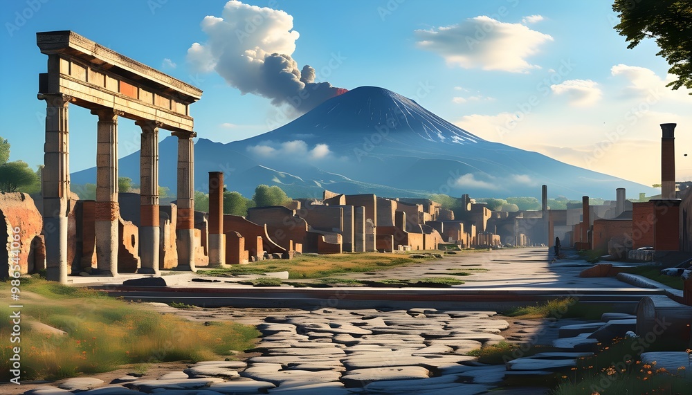 Timeless remnants of Pompeii, revealing the everyday life and ...