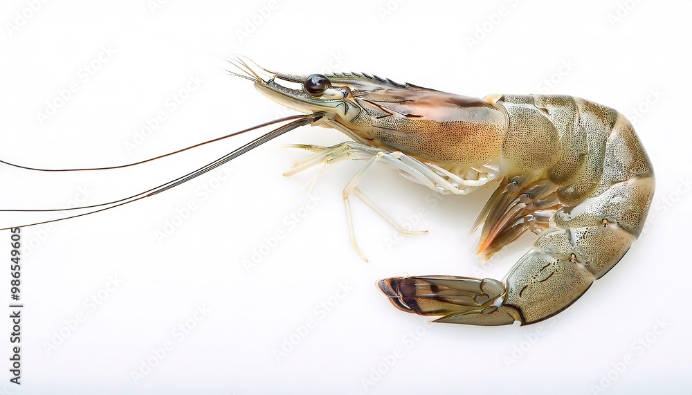 Palaemonetes paludosus, commonly known as ghost, glass, or eastern ...