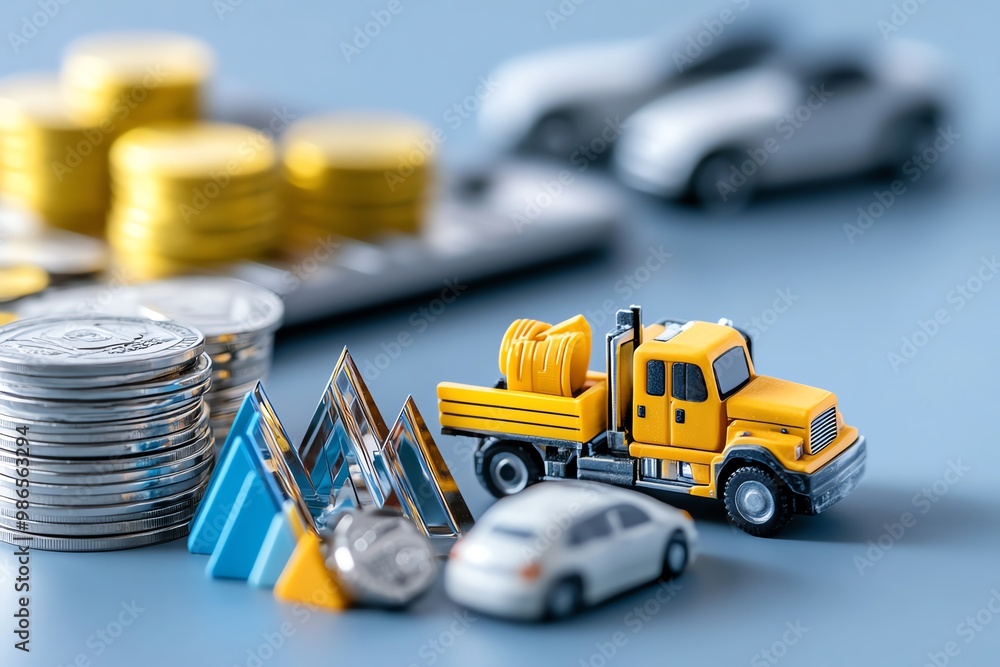 Long-term assets and book value, visualized with simple geometric ...