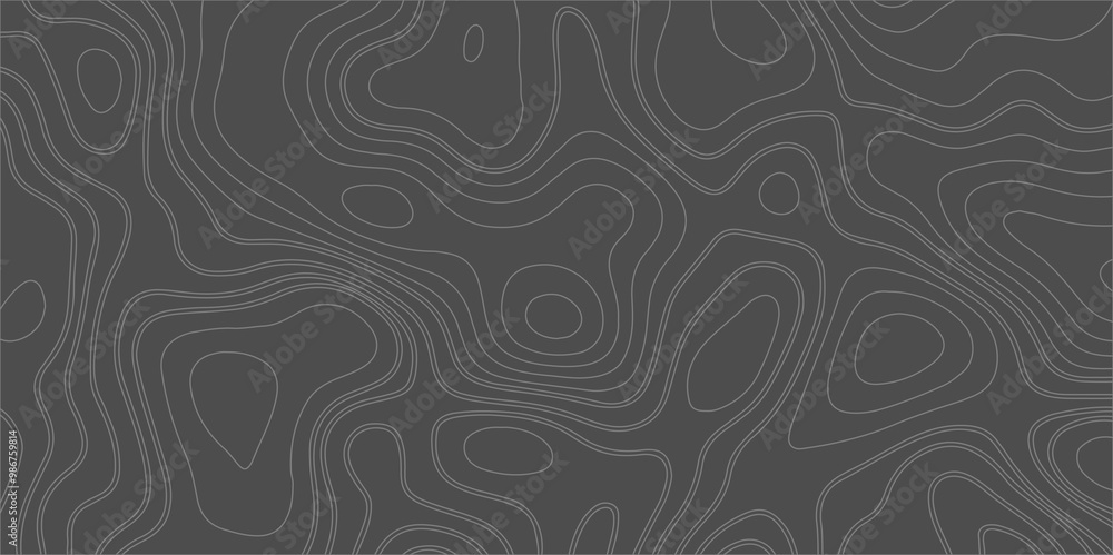This detailed illustration of topography lines repeats seamlessly and ...