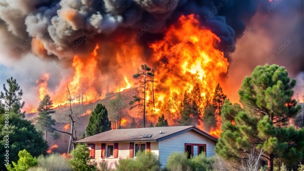 Forest Fire: The Greatest Disaster of the Century. Nature and Animals ...