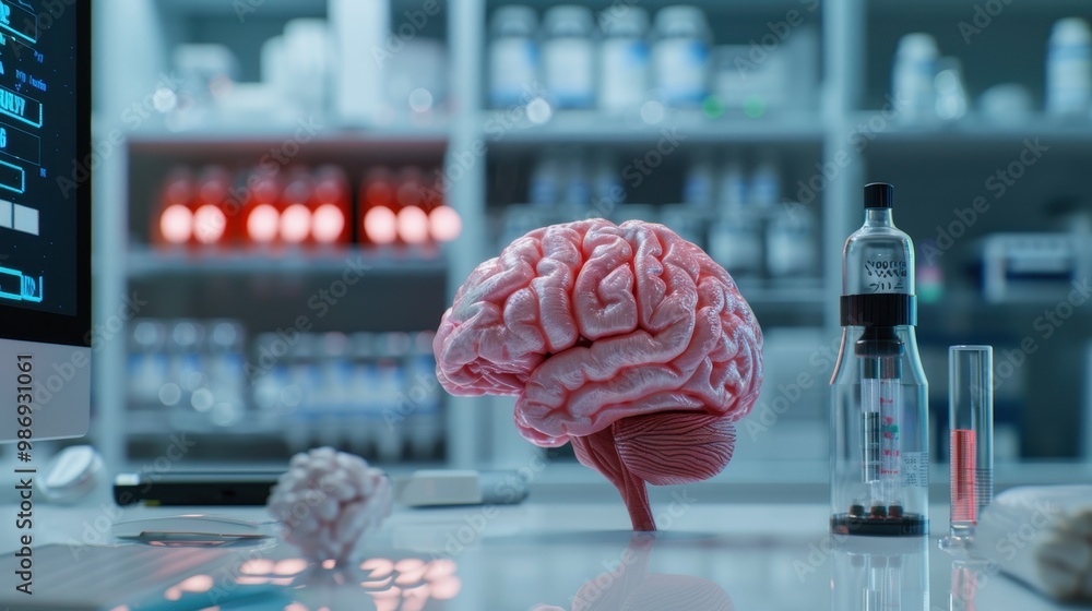 Cognitive Exploration in a Lab, a detailed 3D representation of the ...