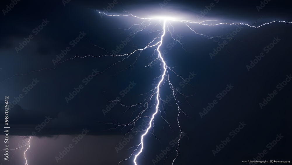 Lightning Bolt, Thunderbolt or Flash Bolt, Blue Lightning or Magic ...