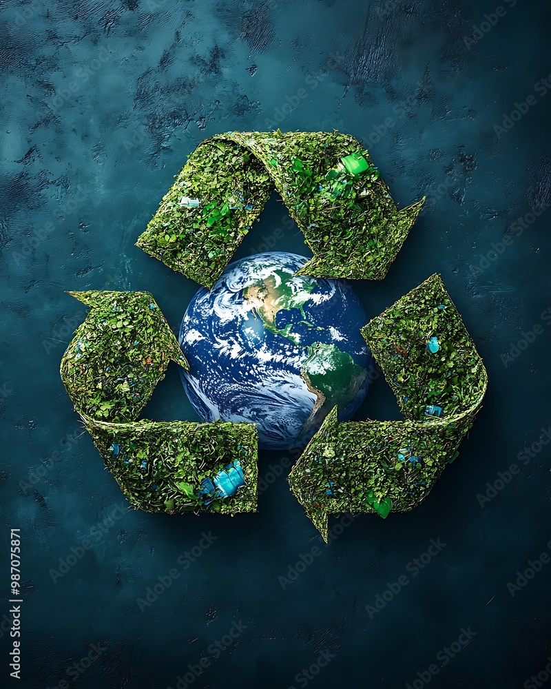 Earth in Recycling: The planet Earth as the central part of the ...