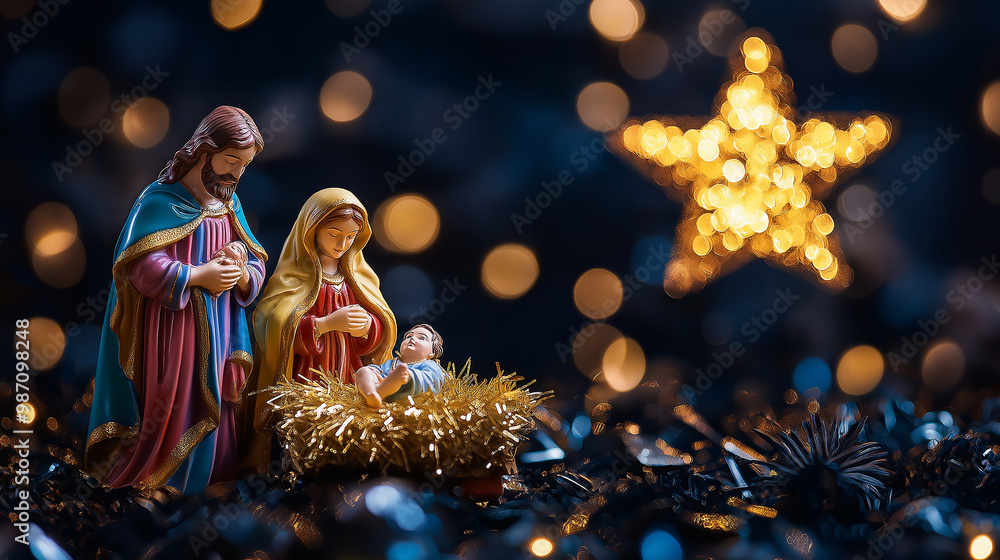 Christmas celebrates holy birth of Jesus Christ, born in a manger in ...