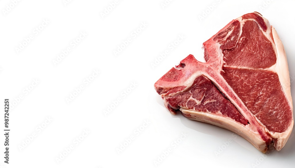 T bone and porterhouse are steaks of beef cut from the short loin often ...