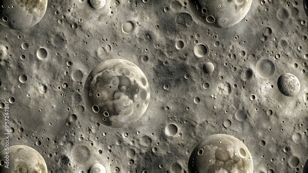 Seamless texture surface of the moon , Moon, surface, texture, seamless ...