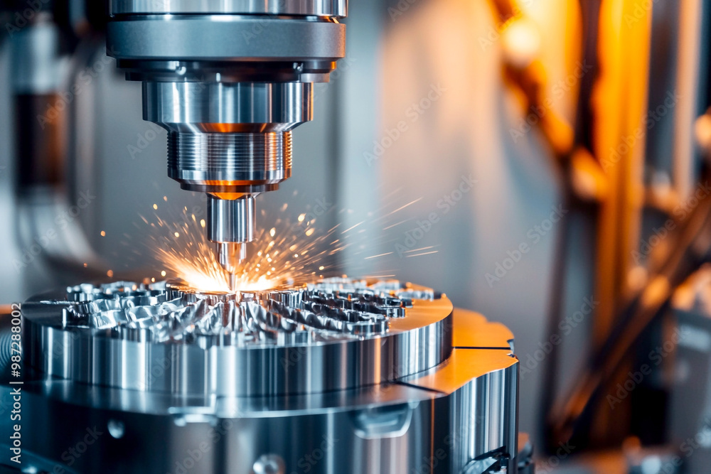 A detailed image of a milling tool designed for ceramics, showcasing ...