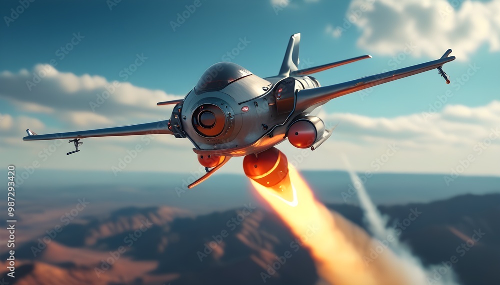 Thrilling remote-controlled flight captured in an exhilarating video of ...