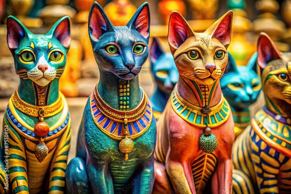 Charming Egyptian Cats in Natural Poses Capturing the Grace and Beauty ...