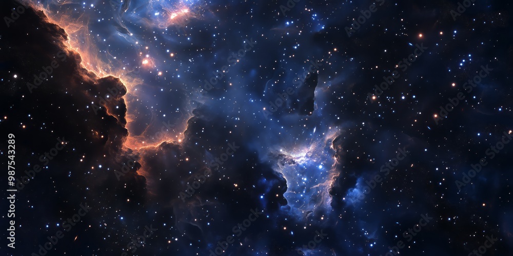 A starscape skybox similar to the work done by Tim Barton. A sprawling ...