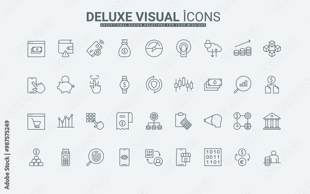 Fingerprint, face and eye scan to recognize user ID thin black and red ...