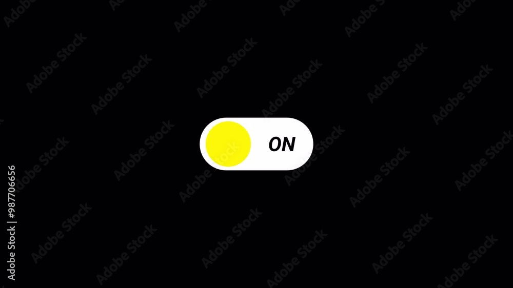 switch on off button animation, Toggle switch button animation, slider ...