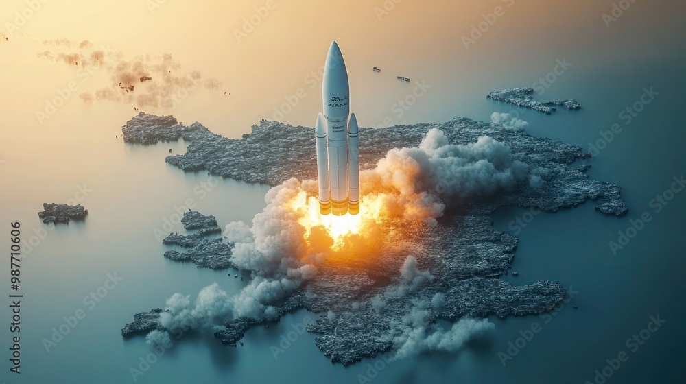 Ariane 6 European launch vehicle pioneering space exploration. The ...