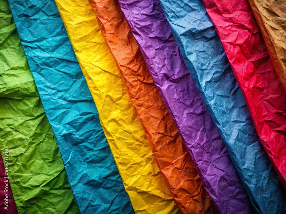 Various Types of Paper Textures and Colors for Creative Projects and ...