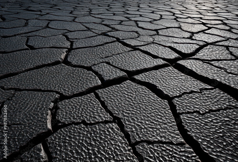 intricate close unique asphalt texture patterns showcasing rich details ...