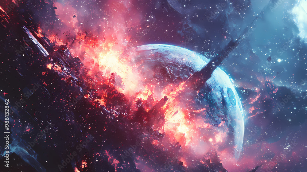 Time travel futurism galactic exploration space colonization cosmos ...