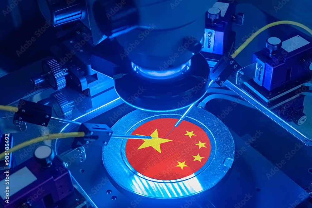 China microelectronics industry. Production microprocessors in PRC ...