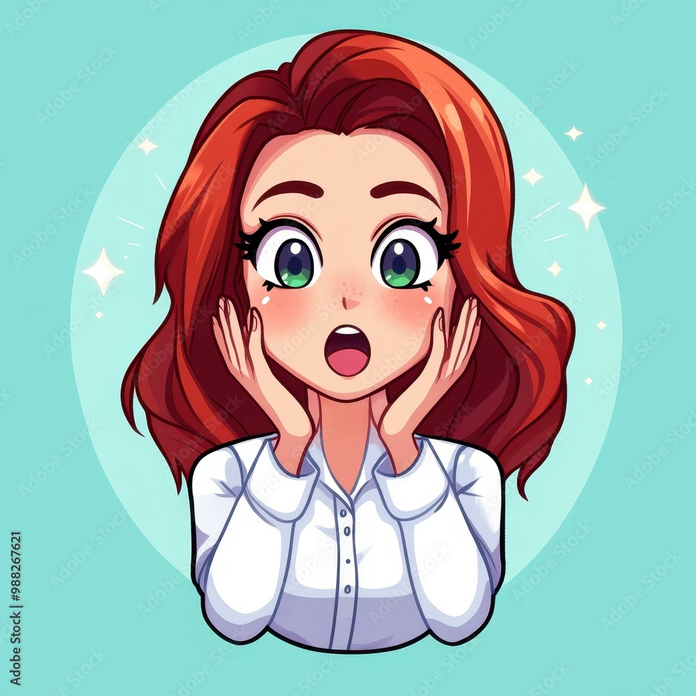 This adorable twitch emote captures pure excitement with stars in its ...