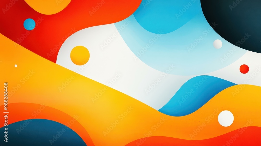 Dive into a vibrant vector design brimming with textured fun, capturing ...