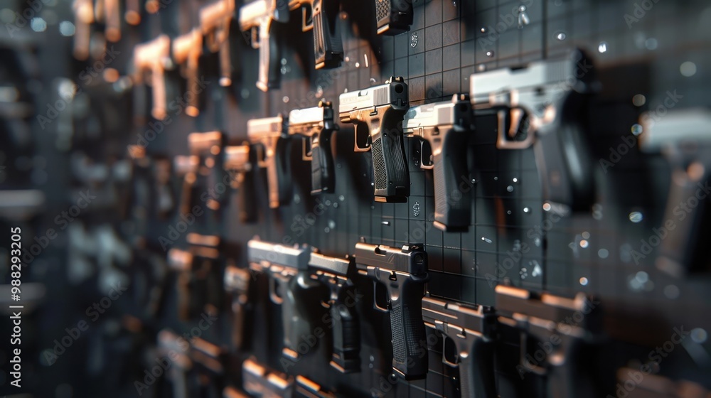 Armory: This secure area houses weapons, including firearms and ...