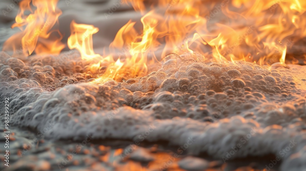 Foam Unit: Designed for combating flammable liquid fires, this ...