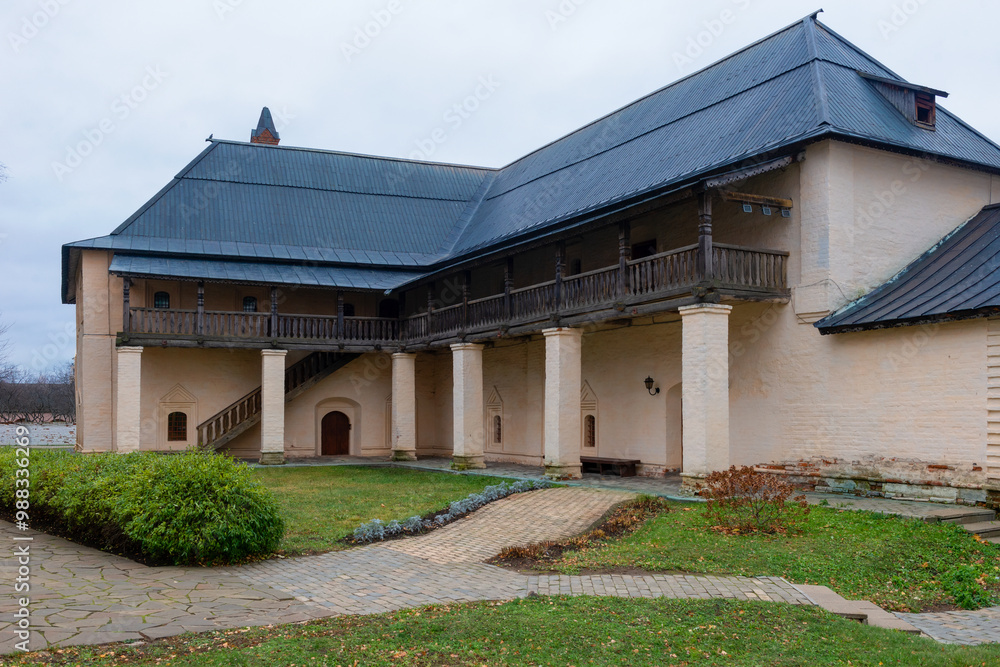 Archimandrite building of St. Euphemia Monastery. Suzdal. Vladimir ...