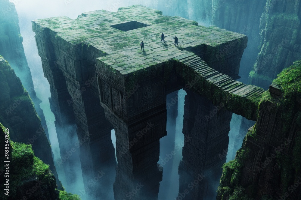 Perilous Journey: A Band of Heroes Navigate a Dungeon of Traps and ...