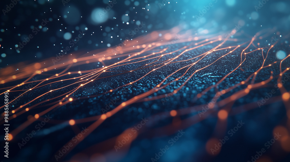 Detailed view of a single strand of human hair under a microscope ...