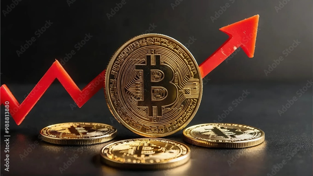 Bitcoin price prediction for 2020 with upward trends shown by red ...