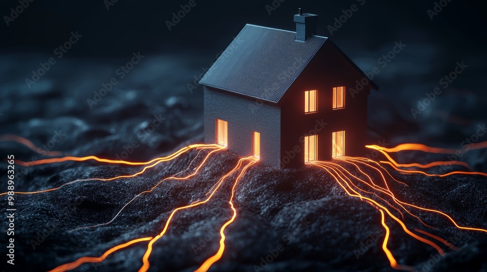 Digital Energy Home System, Design a house in a digital environment ...