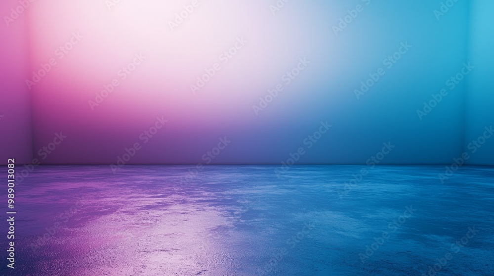 Minimalist panoramic background with gradient and fading effects ...