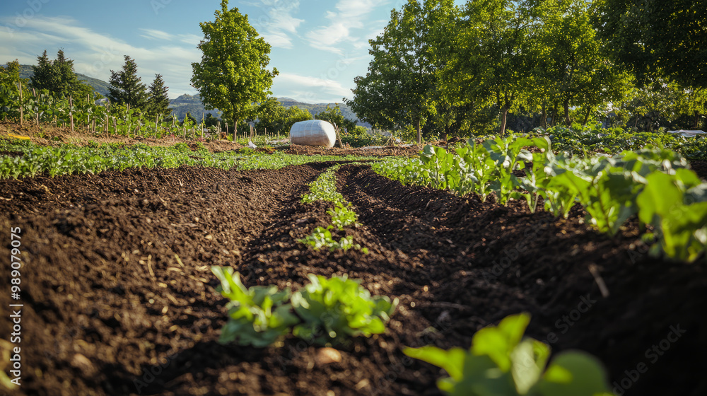 A local farm practicing circular economy by turning organic waste into ...