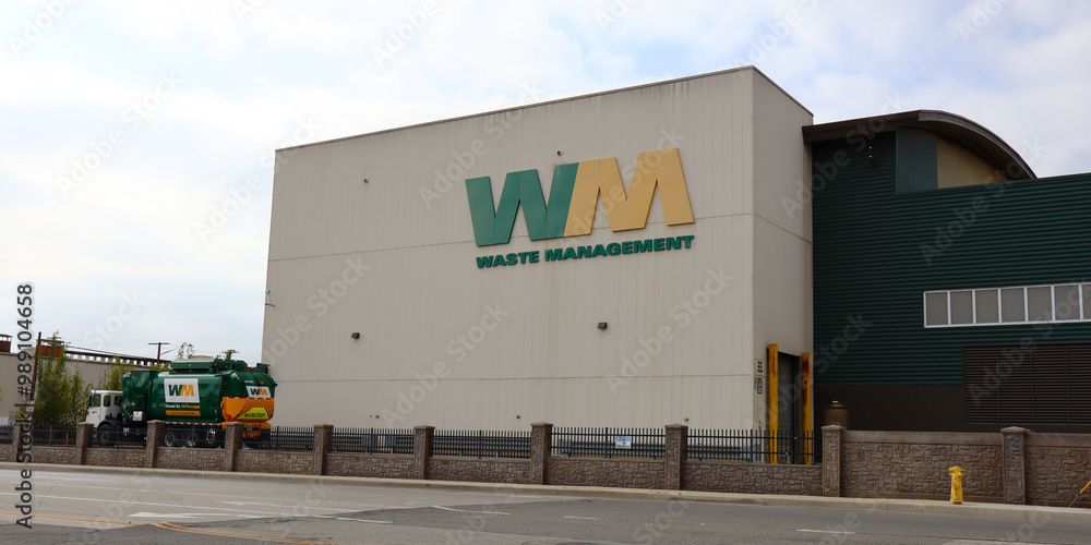 Irwindale (LA County), California – June 17, 2024: WM Waste Management ...