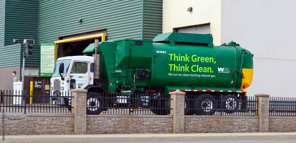 Irwindale (LA County), California – June 17, 2024: WM Waste Management ...