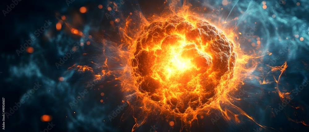 Explosive Transformation of Nuclear Fuel During Atomic Fission Reaction ...