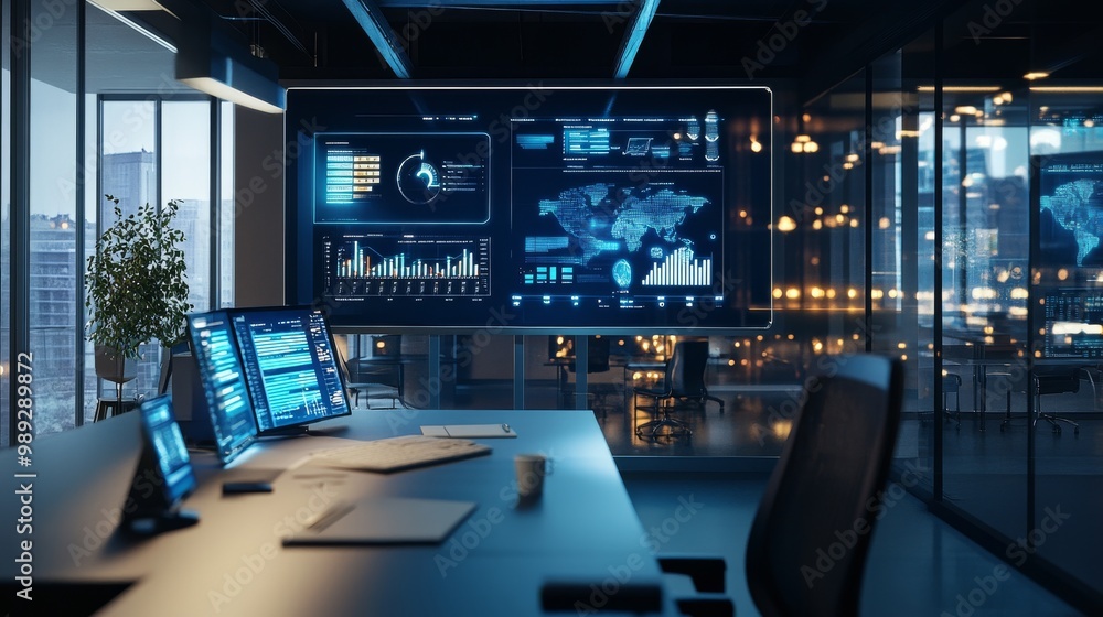 Corporate office space where AI-powered software handles all ...