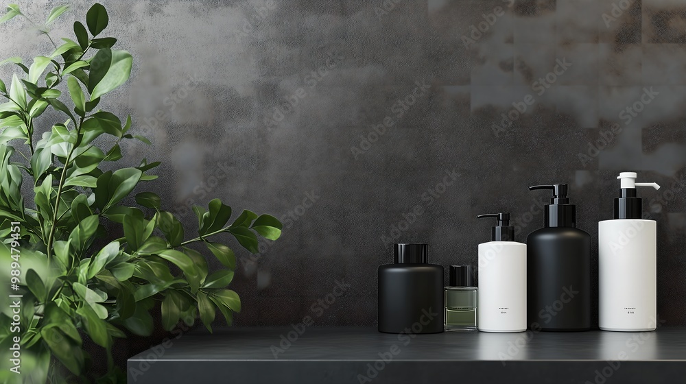 A plain toothpaste tube mock-up on a narrow bathroom shelf, with a ...