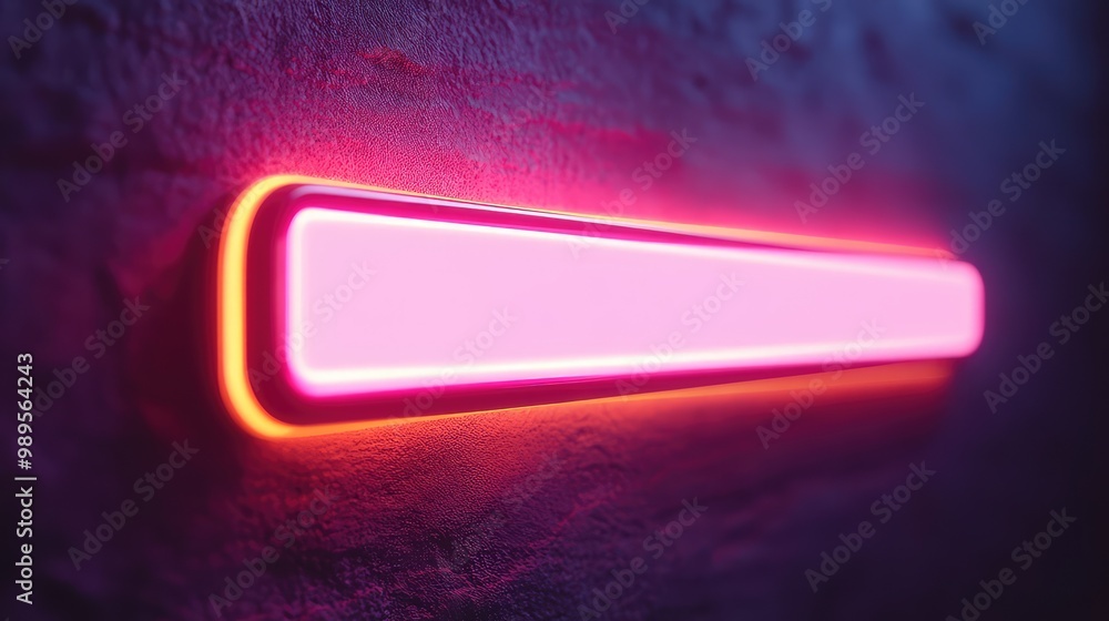 3D Rendered Search Site Bar with Arrow Cursor - Blank Frame URL Box ...