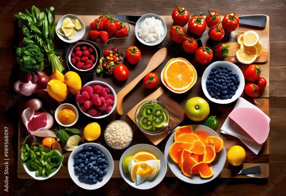 colorful visual guide effective safe food handling techniques engaging ...