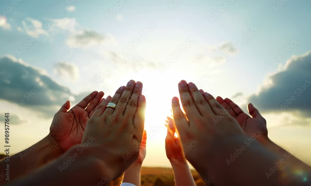 As a sign of the strength of faith and the constant presence of God, or ...